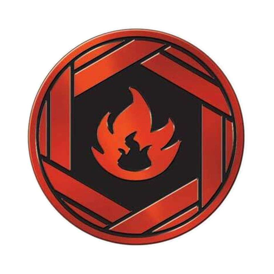 Pokemon Fire Energy Plastic Coin - Walmart.com