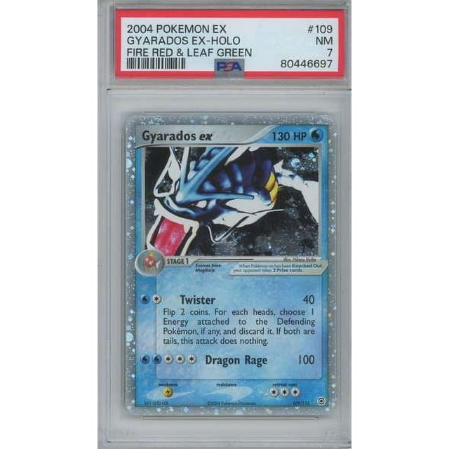 Pokemon Fire Red & Leaf Green Gyarados ex Graded Card - Walmart.com