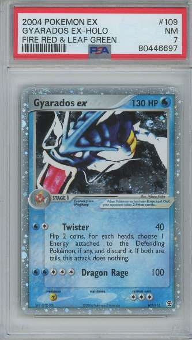 Pokemon Fire Red & Leaf Green Gyarados ex Graded Card - Walmart.com