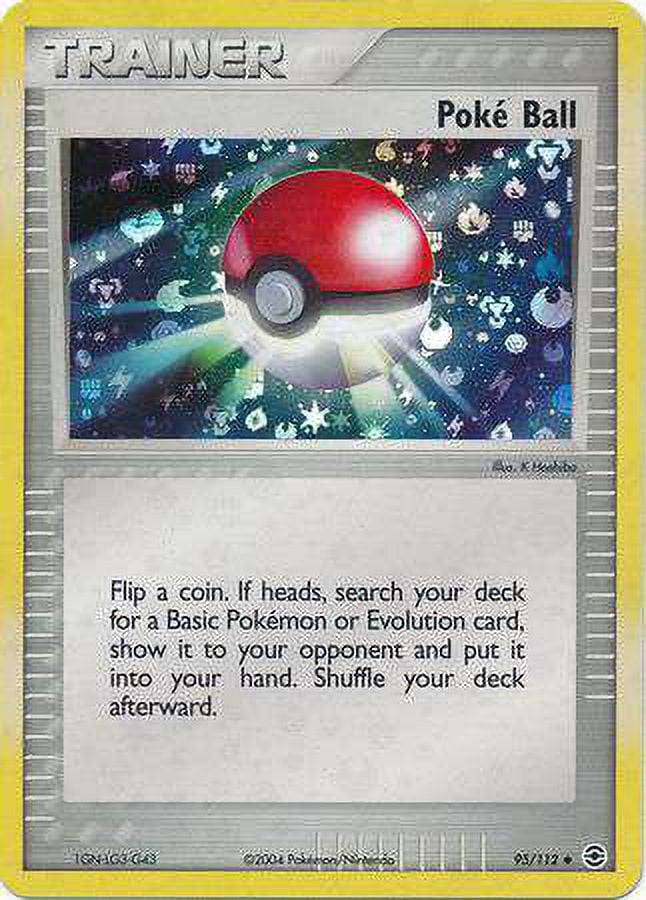 Pokemon Fire Red & Leaf Green Reverse Holo Poke Ball #95 - Walmart.com