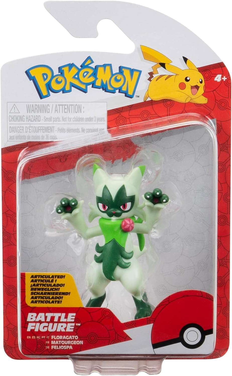 Pokemon Floragato Battle Figure - Walmart.com