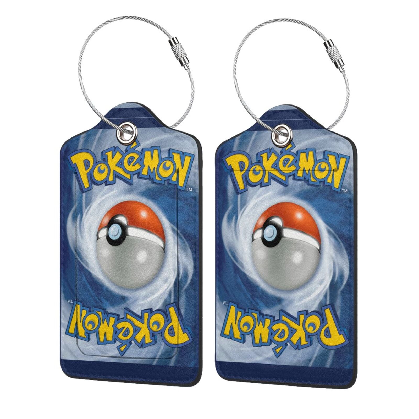 Pokemon For Parents Luggage Tags for Suitcases Travel ID Identification ...