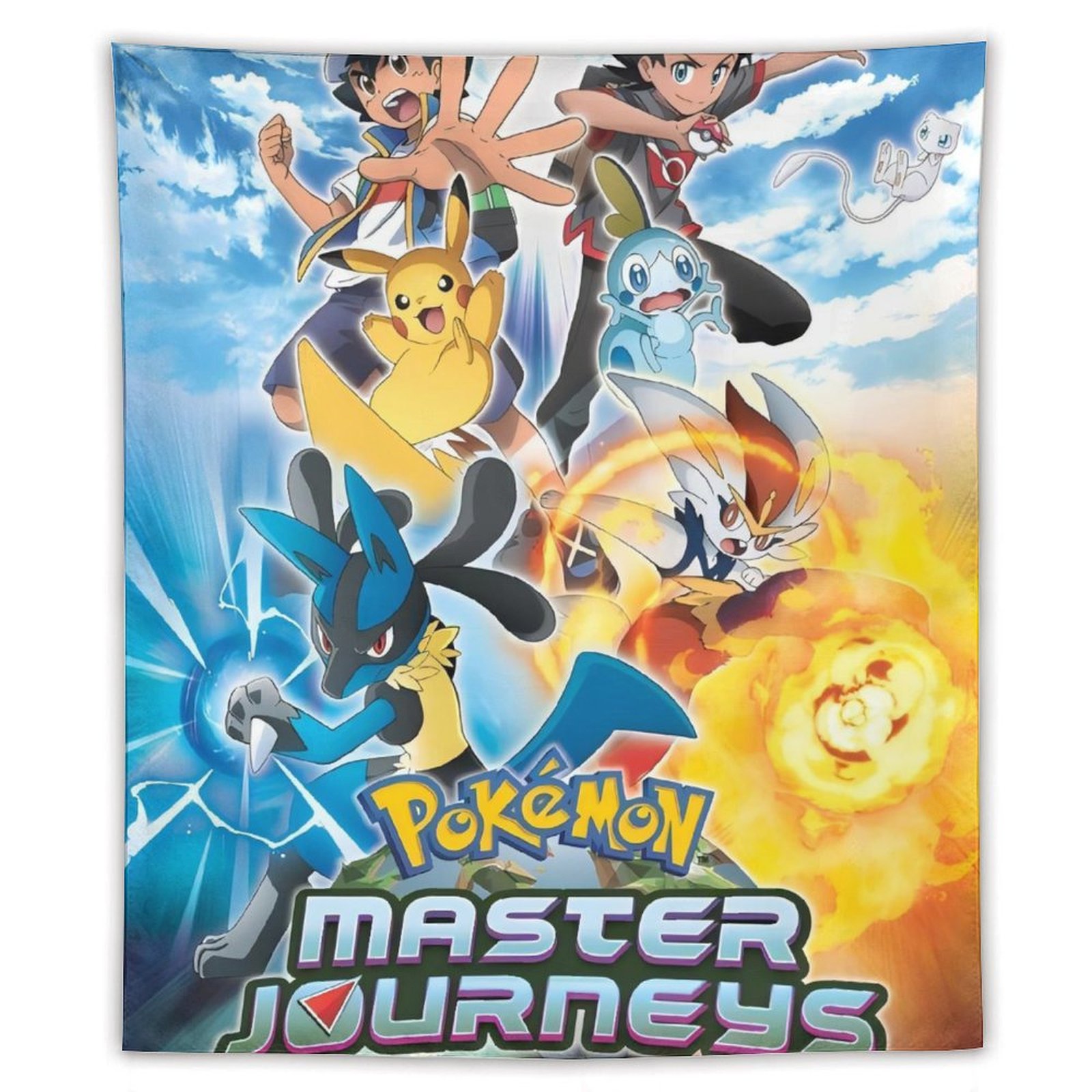 Pokemon Fun Tapestries Indoor Outdoor Wall Art Tapestries Bedroom Teen ...