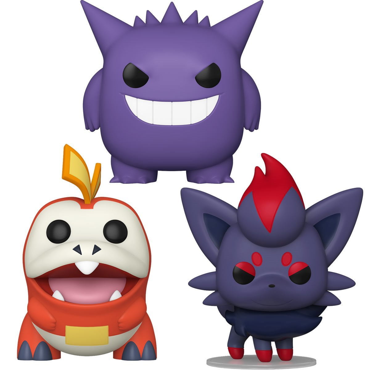 Pokemon Funko Pop! Bundle Gengar, Zorua and Fuecoco - Walmart.com