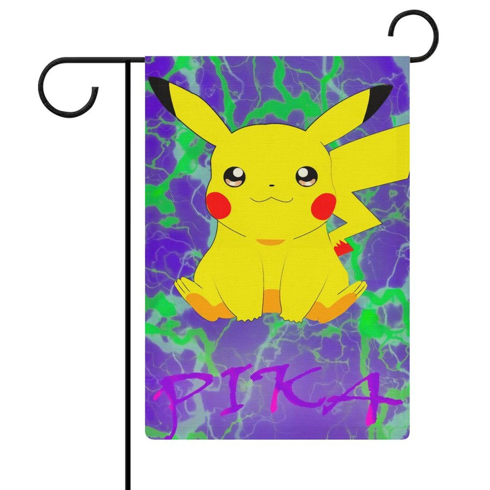 Pokemon Garden Flag Beach Garden Flag Double Sided Burlap Yard Flag ...