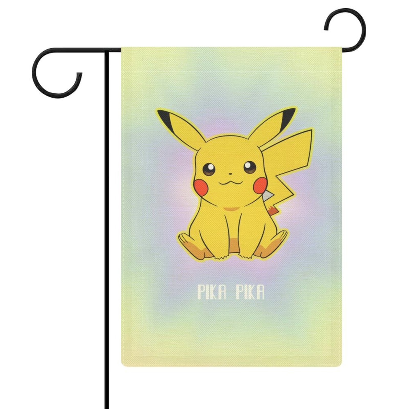 Pokemon Garden Flag Beach Garden Flag Double Sided Burlap Yard Flag ...