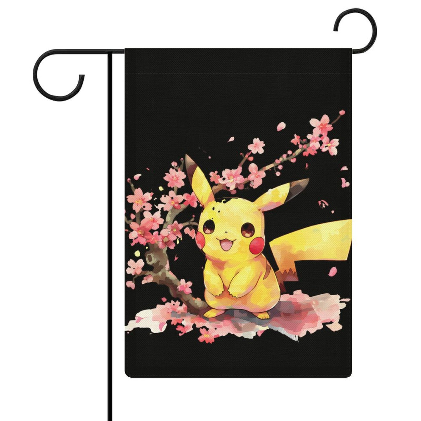 Pokemon Garden Flag Beach Garden Flag Double Sided Burlap Yard Flag ...