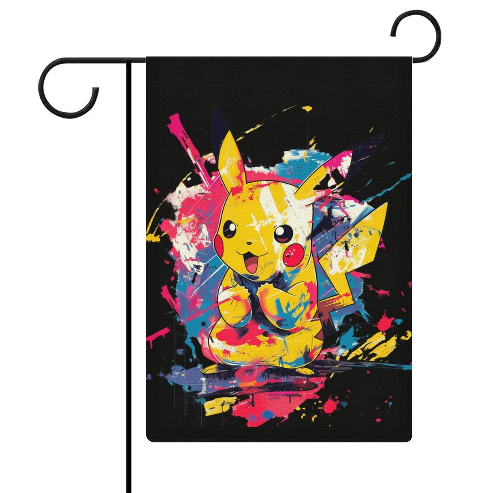 Pokemon Garden Flag Beach Garden Flag Double Sided Burlap Yard Flag ...