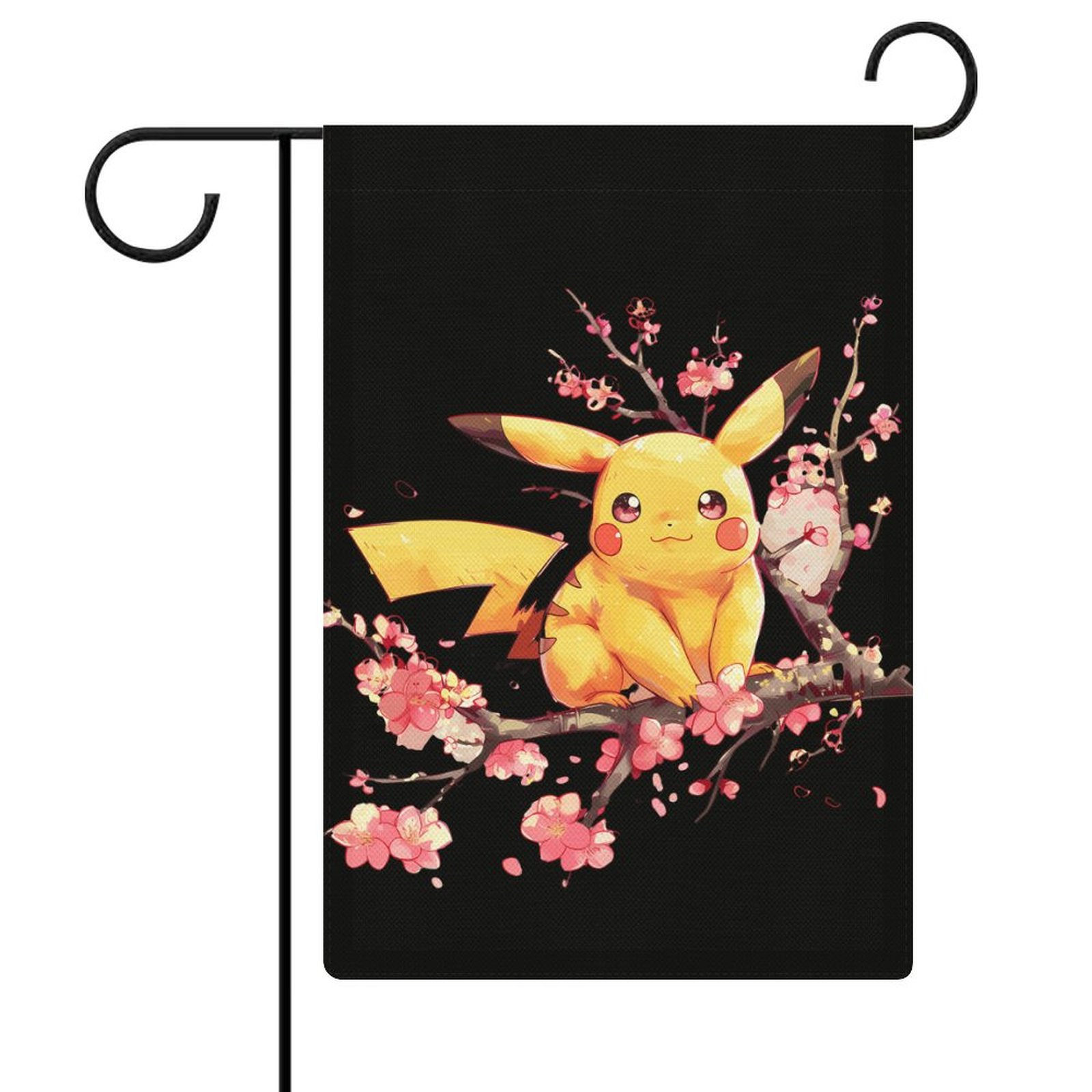 Pokemon Garden Flag Beach Garden Flag Double Sided Burlap Yard Flag ...