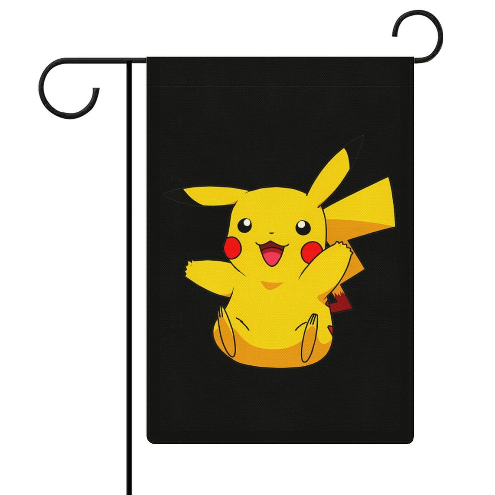 Pokemon Garden Flag Beach Garden Flag Double Sided Burlap Yard Flag ...