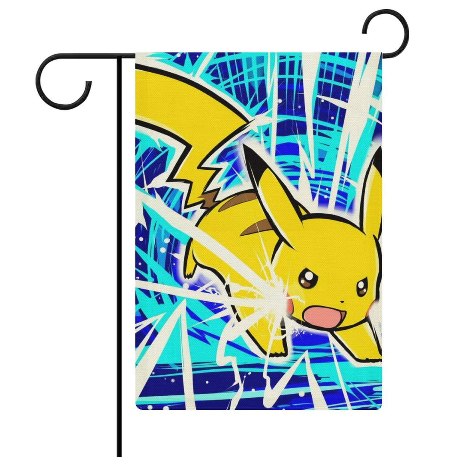 Pokemon Garden Flag Beach Garden Flag Double Sided Burlap Yard Flag ...