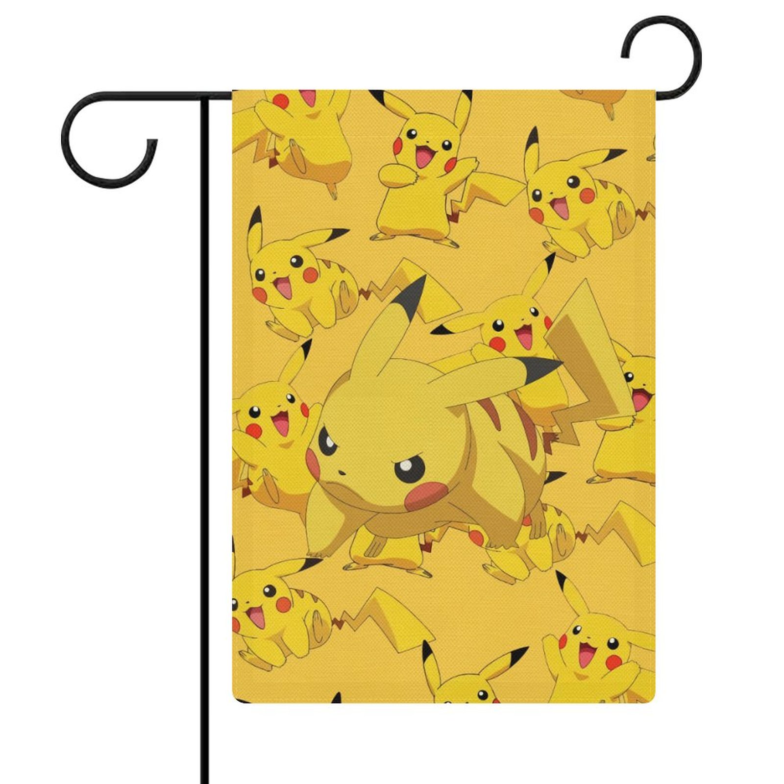 Pokemon Garden Flag Beach Garden Flag Double Sided Burlap Yard Flag ...