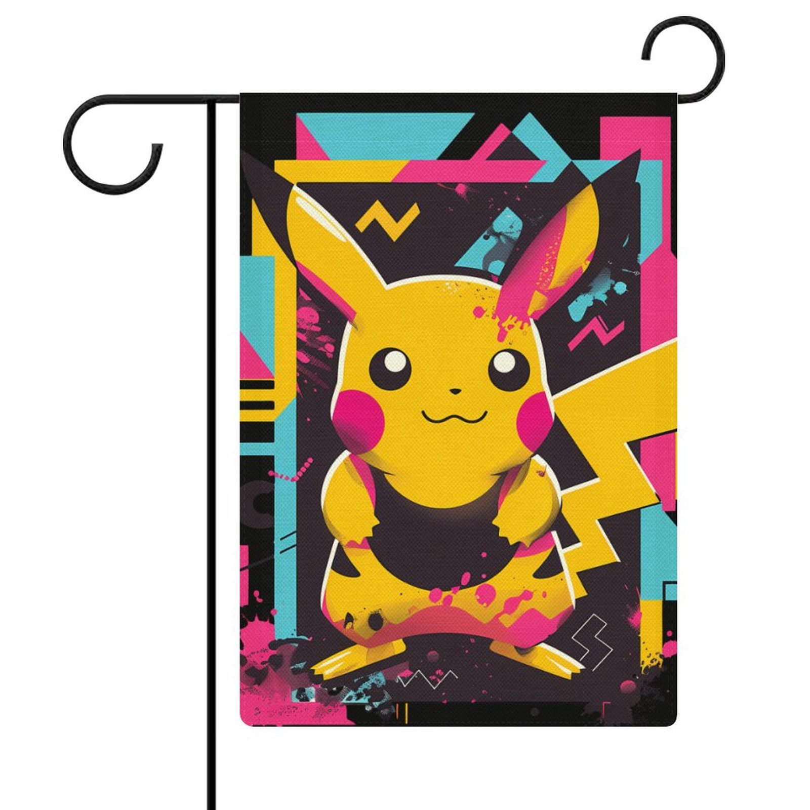 Pokemon Garden Flag Beach Garden Flag Double Sided Burlap Yard Flag ...