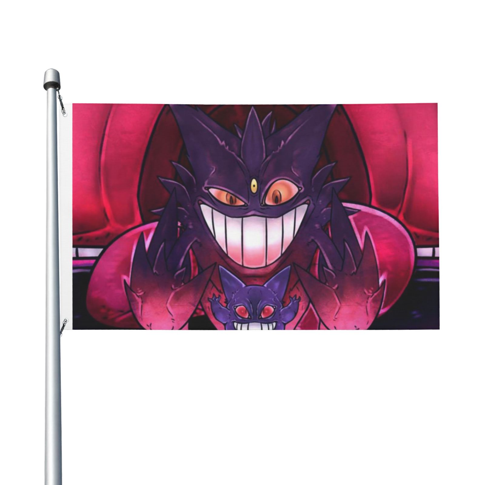 Pokemon-Gen-Gar 3x5ft Face Flag Fade Proof Holiday Fall Flag Outdoor ...