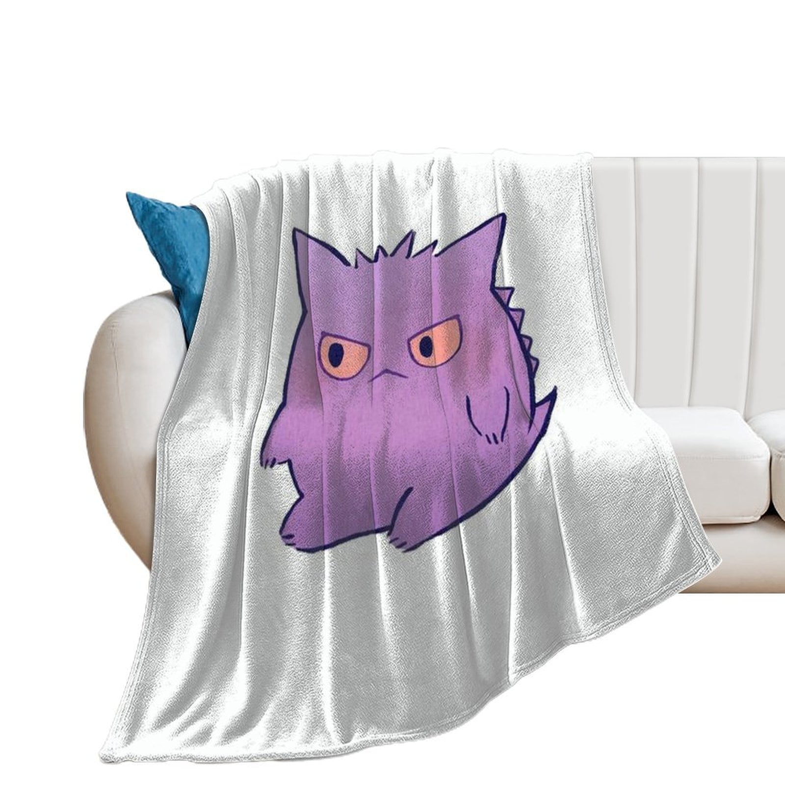 Pokemon Gengar Throw Blanket Cute Flannel for Boys Girls Men Women ...