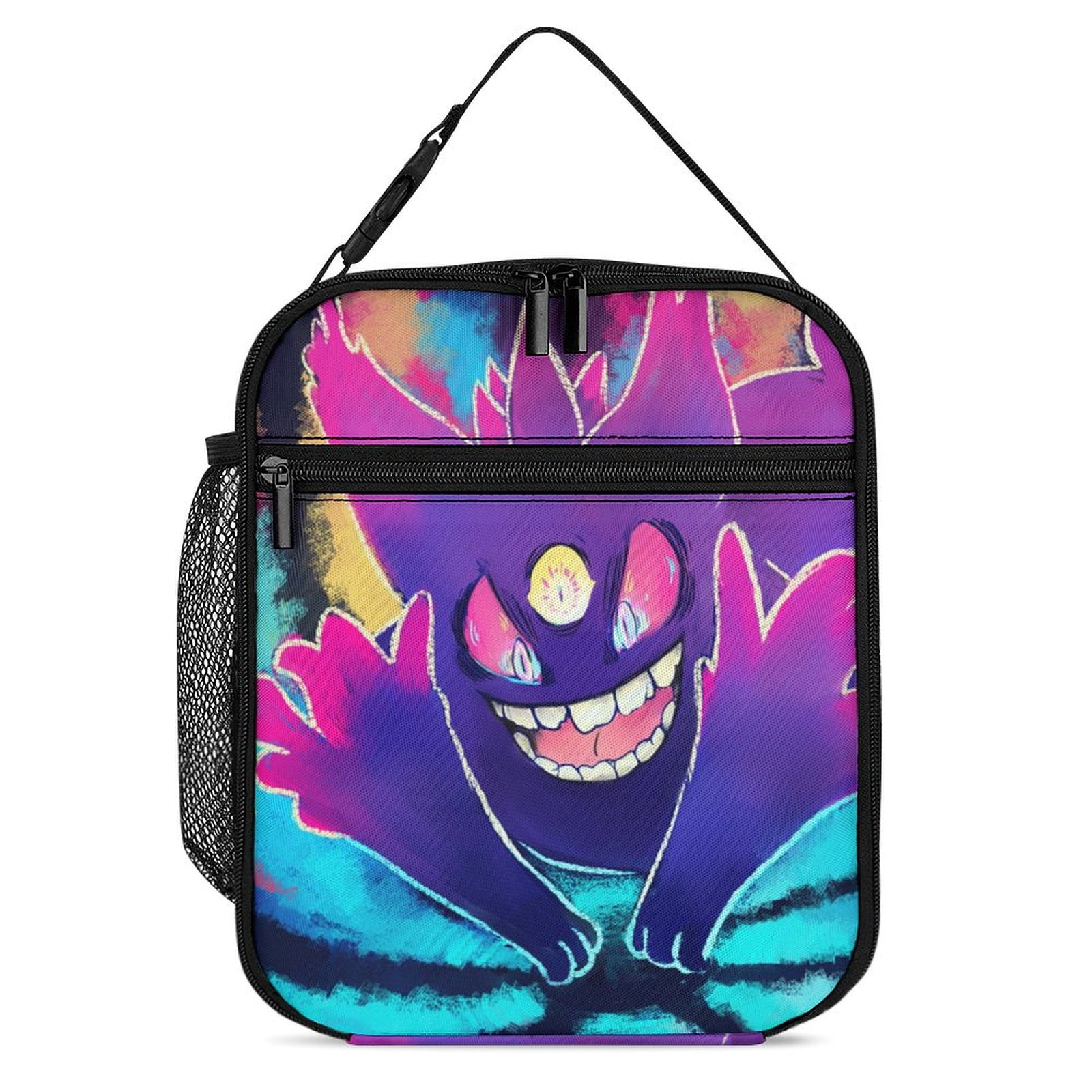 Pokemon_Gengar Custom Lunch Bag, Personalized Portable Insulated Lunch ...