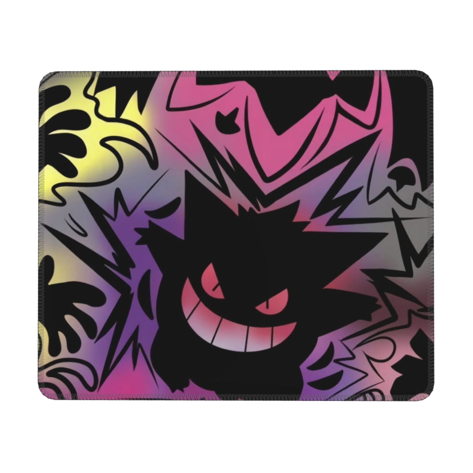 Pokemon Gengar Mouse Pad with Non-Slip Rubber Base,Mousepad Washable ...