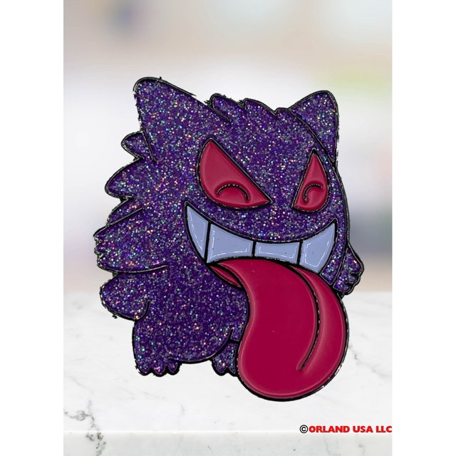 Pokemon Gengar Shiny Glitter Enamel Pin Set, Art, Pins - Walmart.com