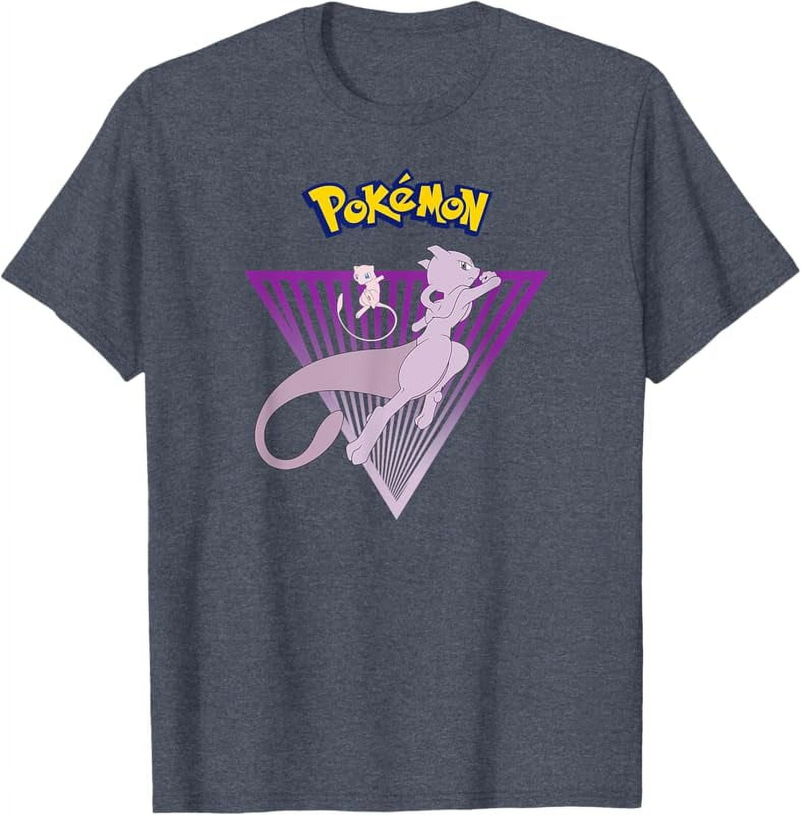 Pokemon Gengar and Mewtwo T-shirt - Walmart.com