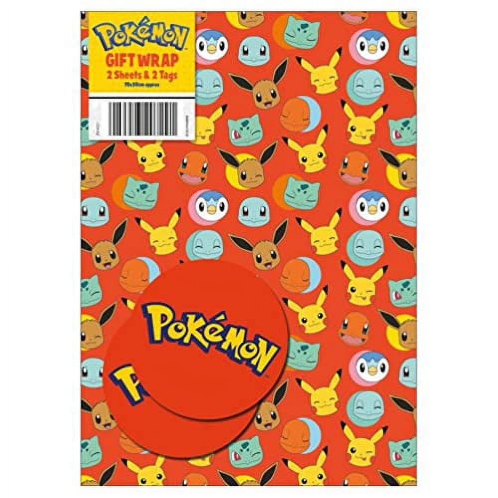 Pokemon Gift Wrap Official Merchandise - Walmart.com