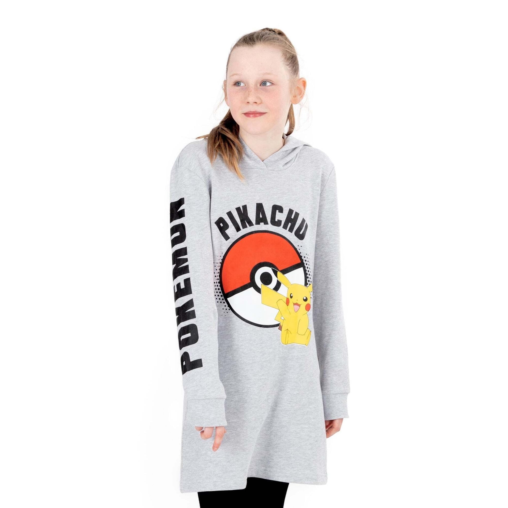 Pokemon Girls Pikachu Hoodie Dress