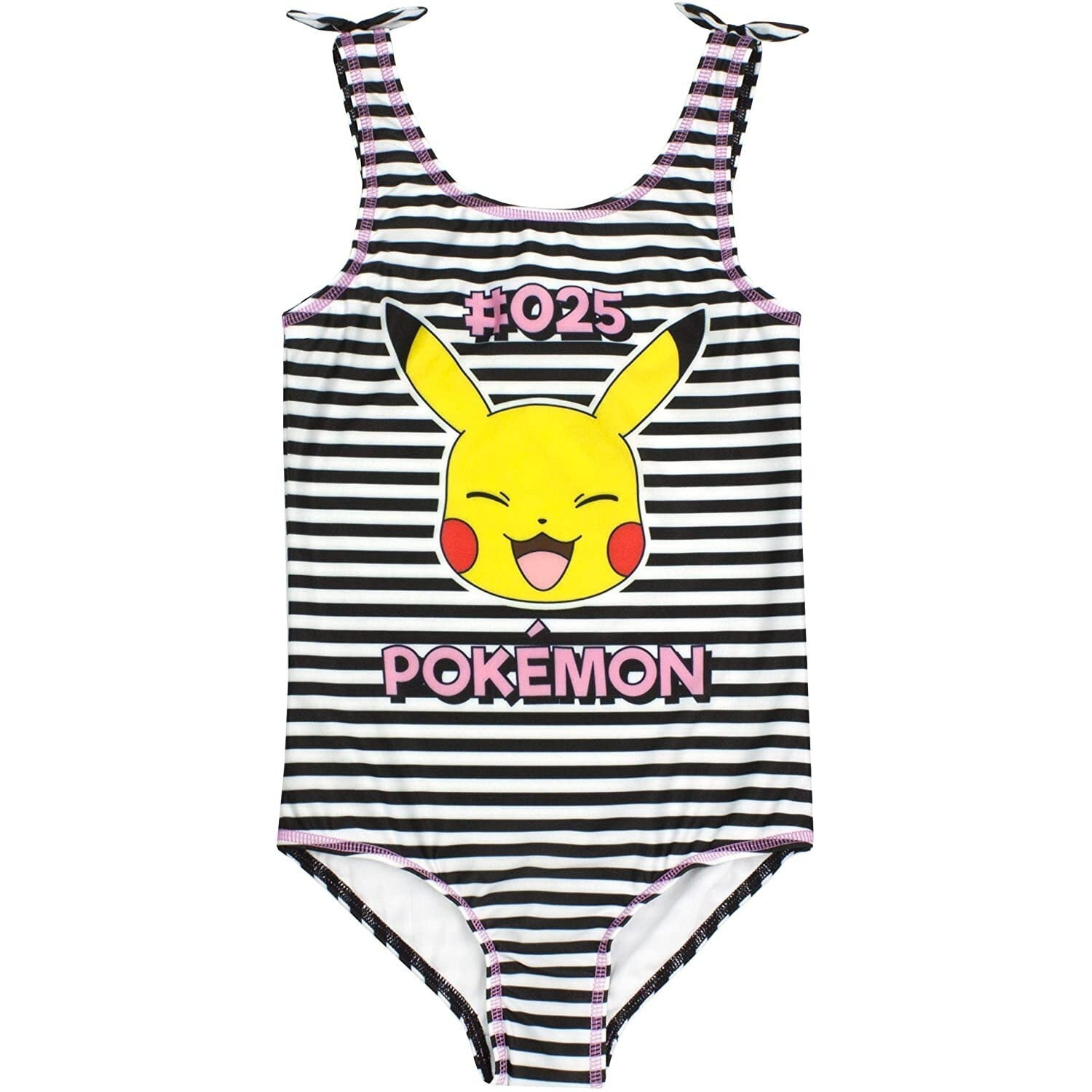 Pokemon Girls Pikachu One Piece Bathing Suit - Walmart.com