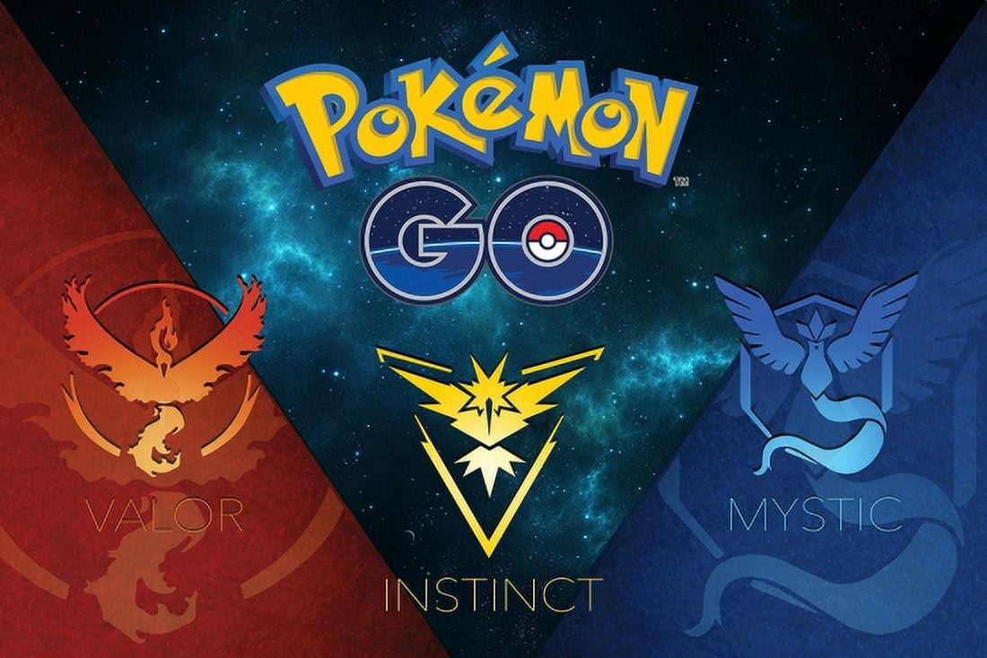 Pokemon Go Laminated Poster (36 x 24) - Walmart.com