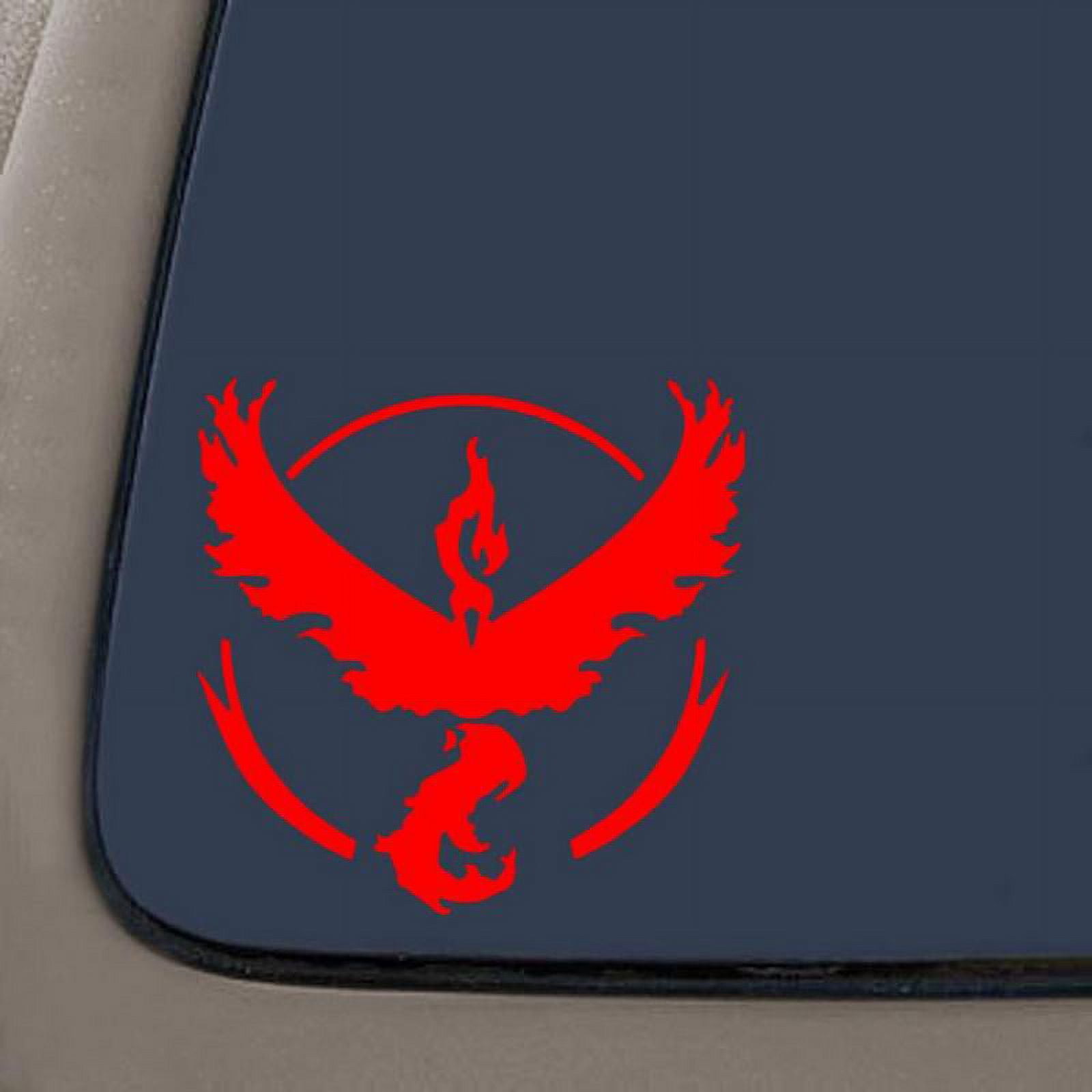 Pokemon Go -- Team Valor Pokemon Vinyl Decal Sticker | Vinyl Decal ...