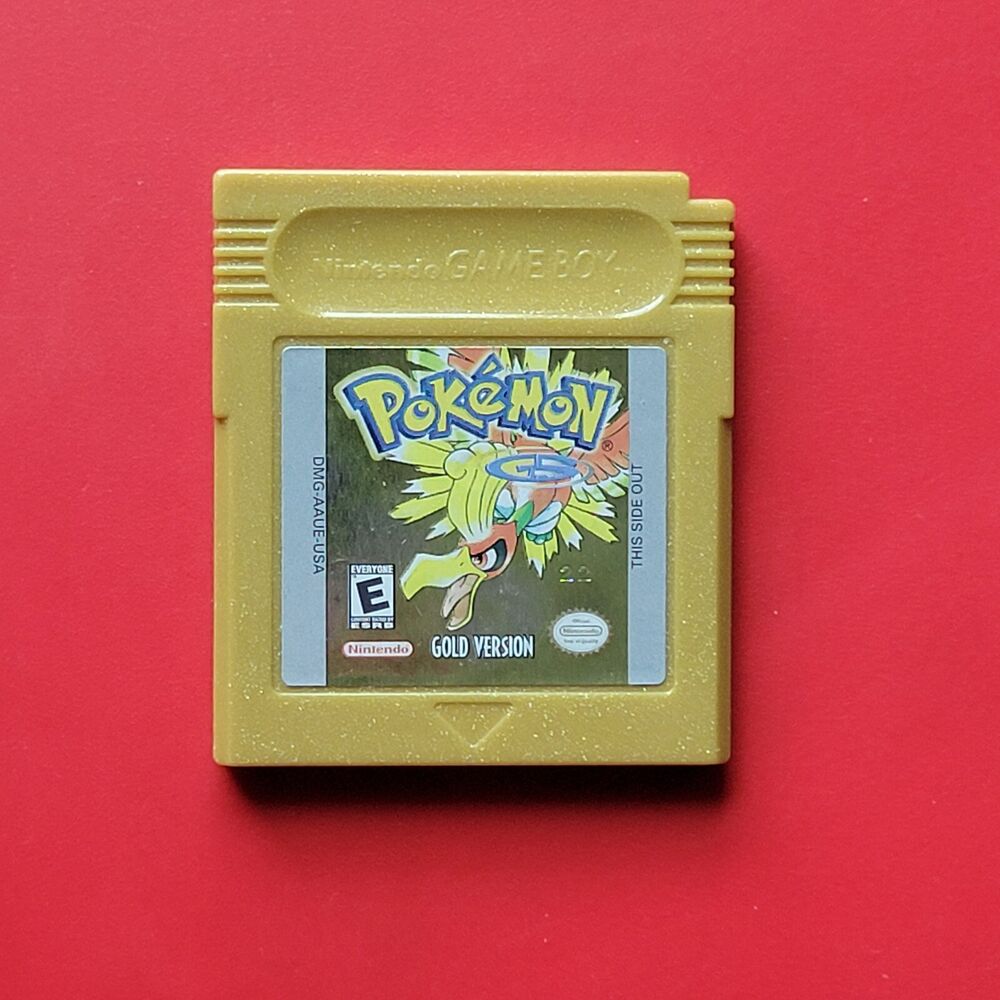 Pokemon: Gold Version Game Boy Color Nintendo DS GBC New Rating: E ...