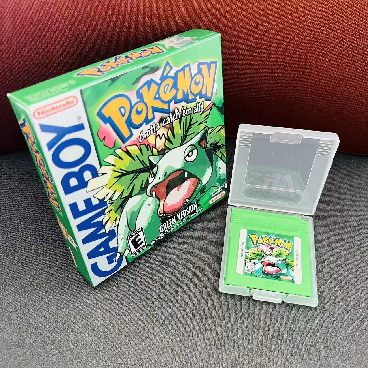 Pokemon Green Version - Game Boy - Game Cartridge and Box US Version ...