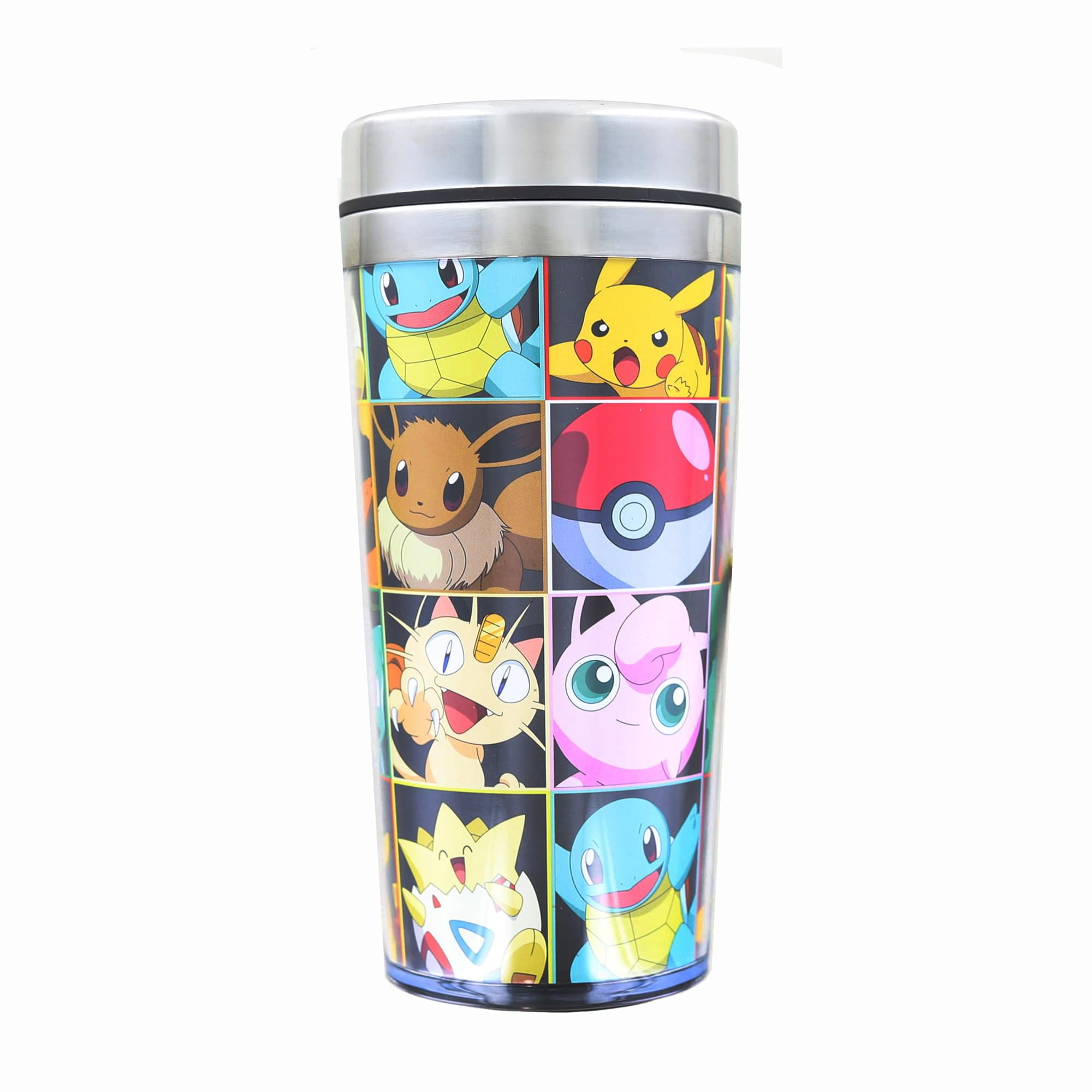 Pokemon Group 16oz Stainless Steel Travel Mug - Walmart.com