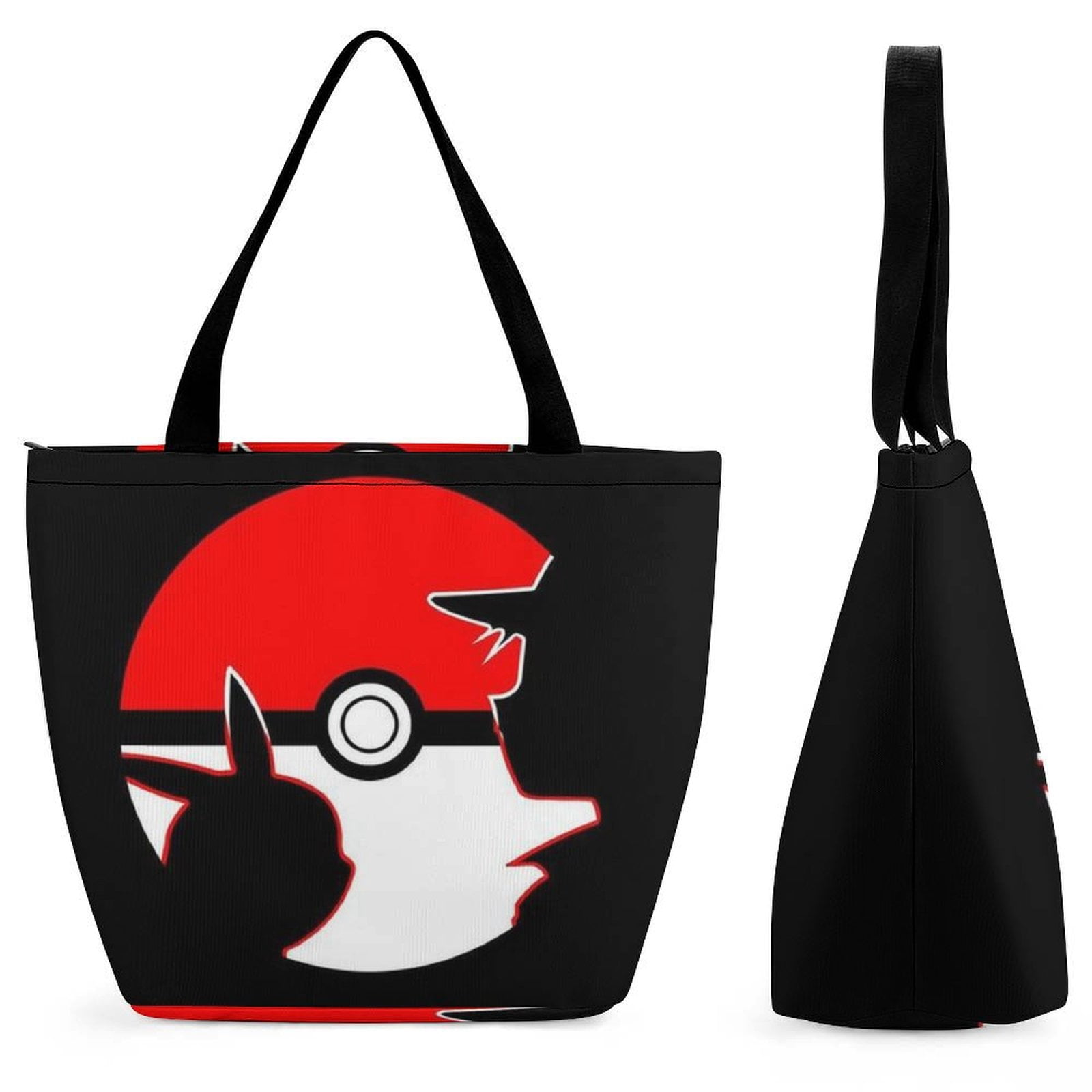 Pokemon Handbag Anime Zipper Shopping Bag Pokemon Merch - Walmart.com
