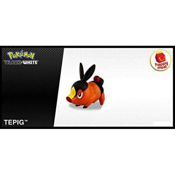Pokemon Happy Meal Tepig Action Figure (No Packaging) - Walmart ...