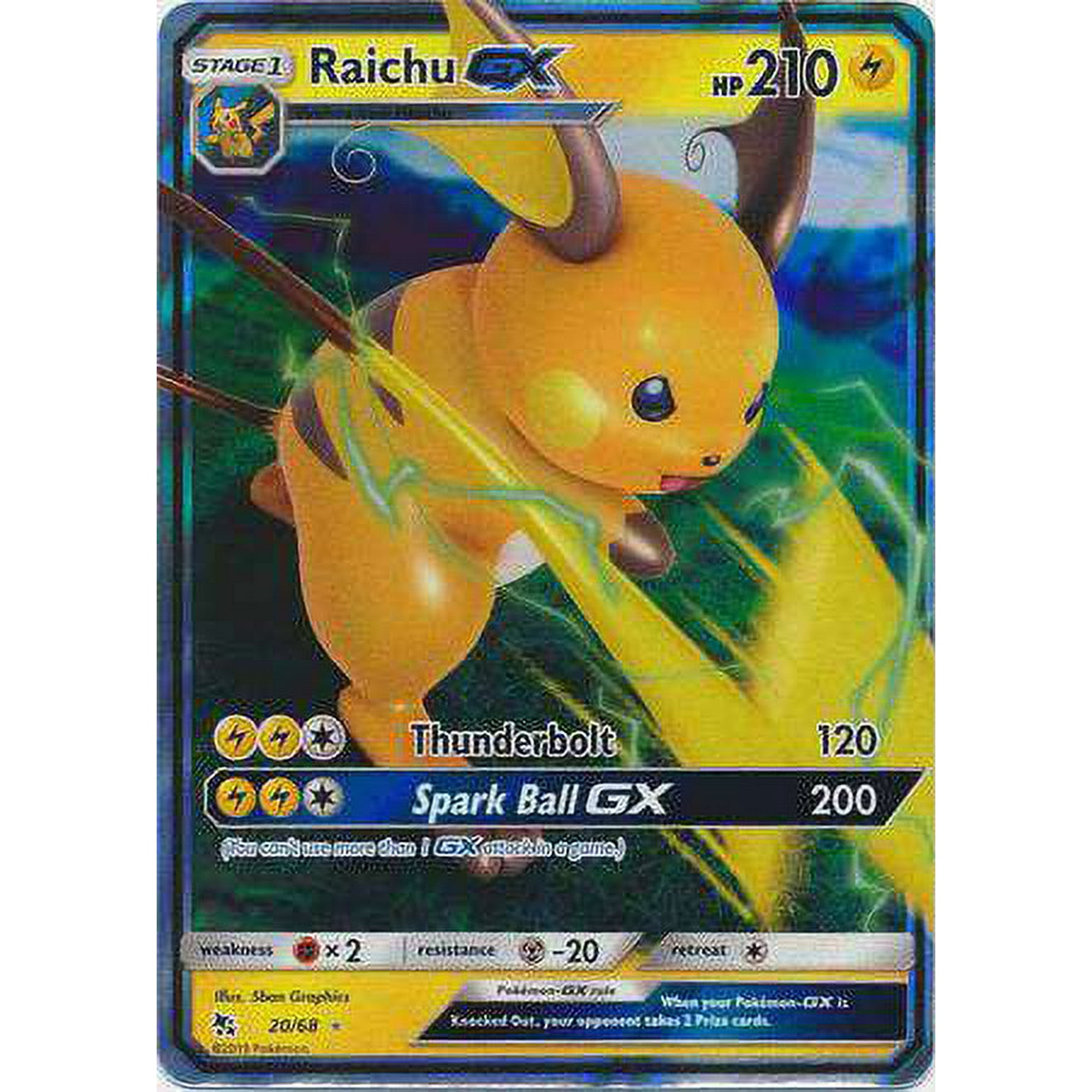 Raichu Card Ex