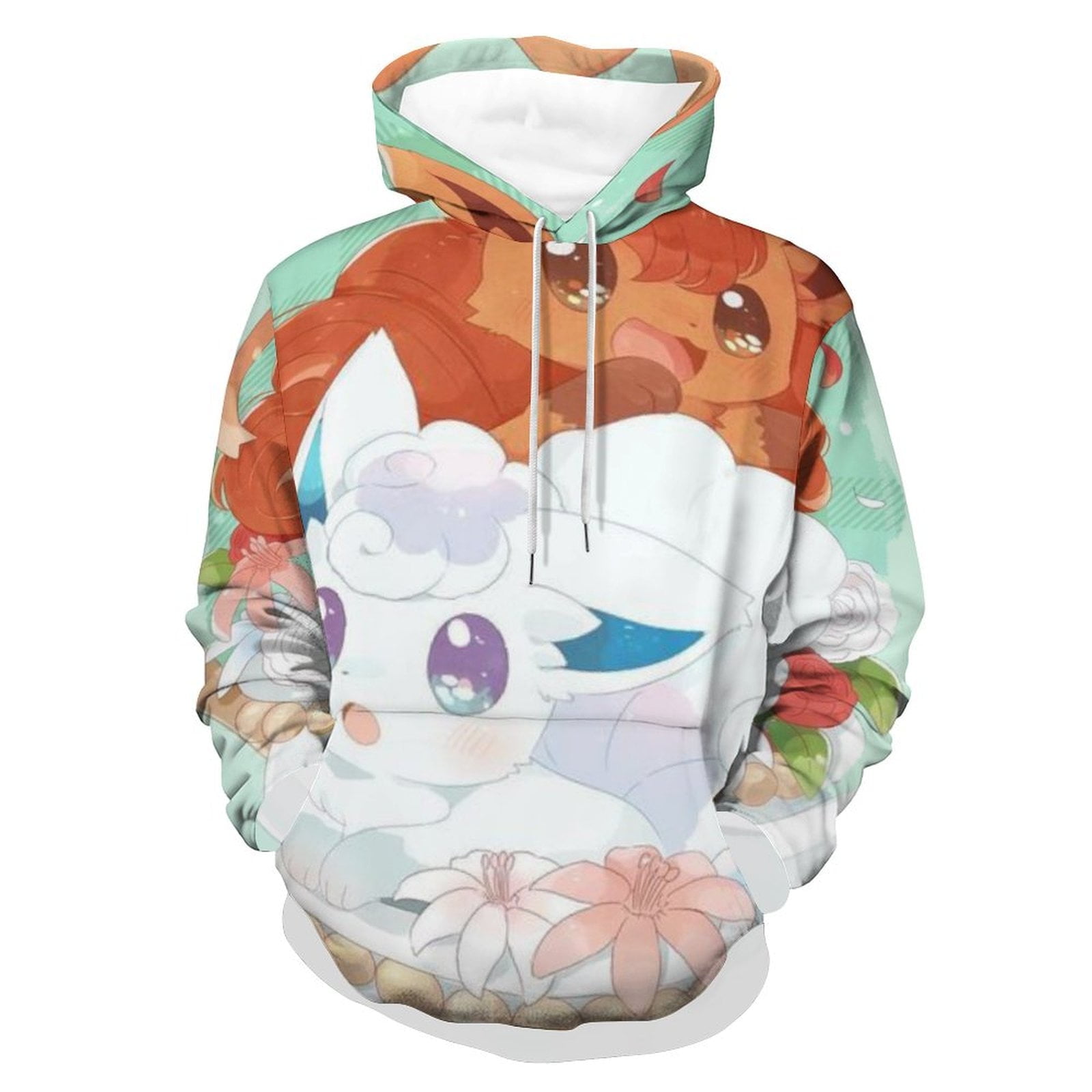 Pokemon Hoodie with Pocket Anime for Men Women Couple Gift - Walmart.com