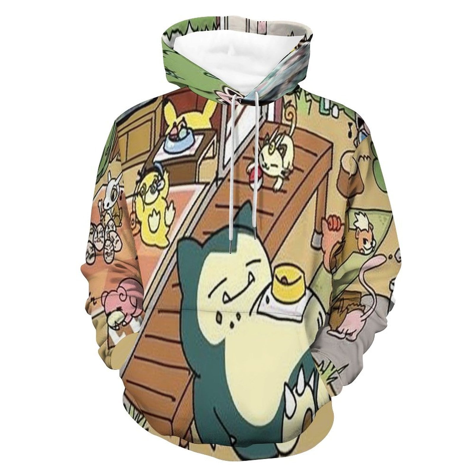 Pokemon Hoodie with Pocket Anime for Men Women Couple Gift - Walmart.com