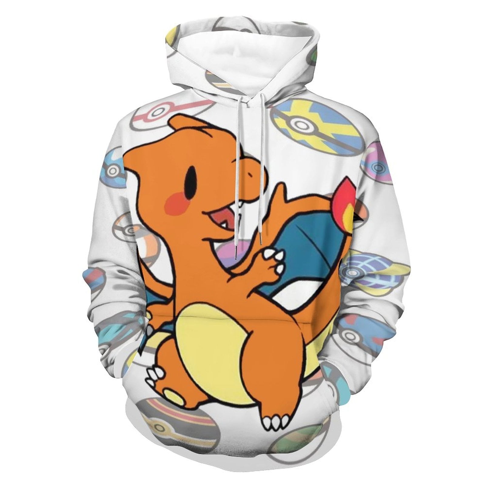 Pokemon Hoodie with Pocket Anime for Men Women Couple Gift - Walmart.com