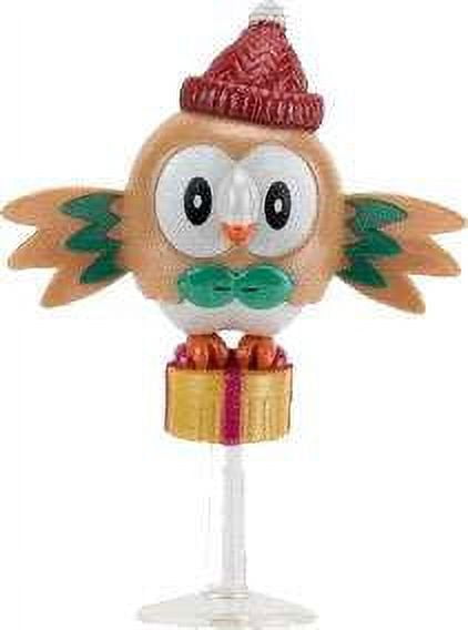 Pokemon Hoothoot in Winter Hat Mini PVC Figure (Pearlized Color Version ...