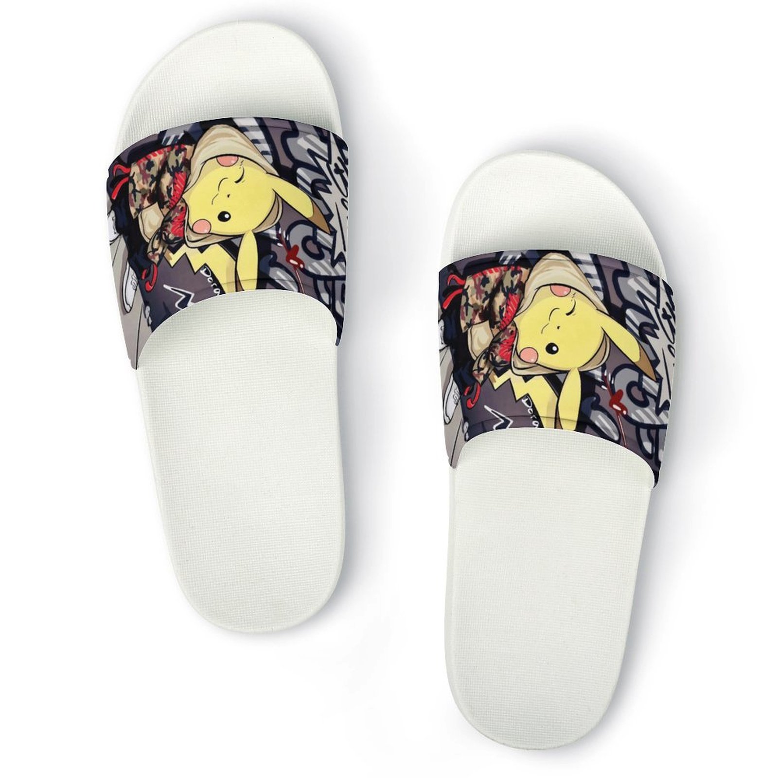 Pokemon House Slides Non Slip Quick Drying Shower Sandals Bathroom ...