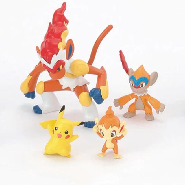 Pokemon Infernape Evolution Set Model Kit - Walmart Business Supplies
