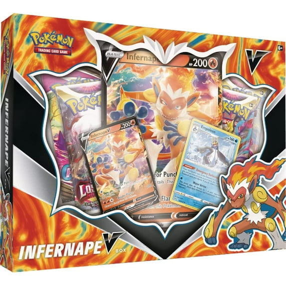 Pokemon Lost Origin Infernape V Box Set with Cards and Boosters ...