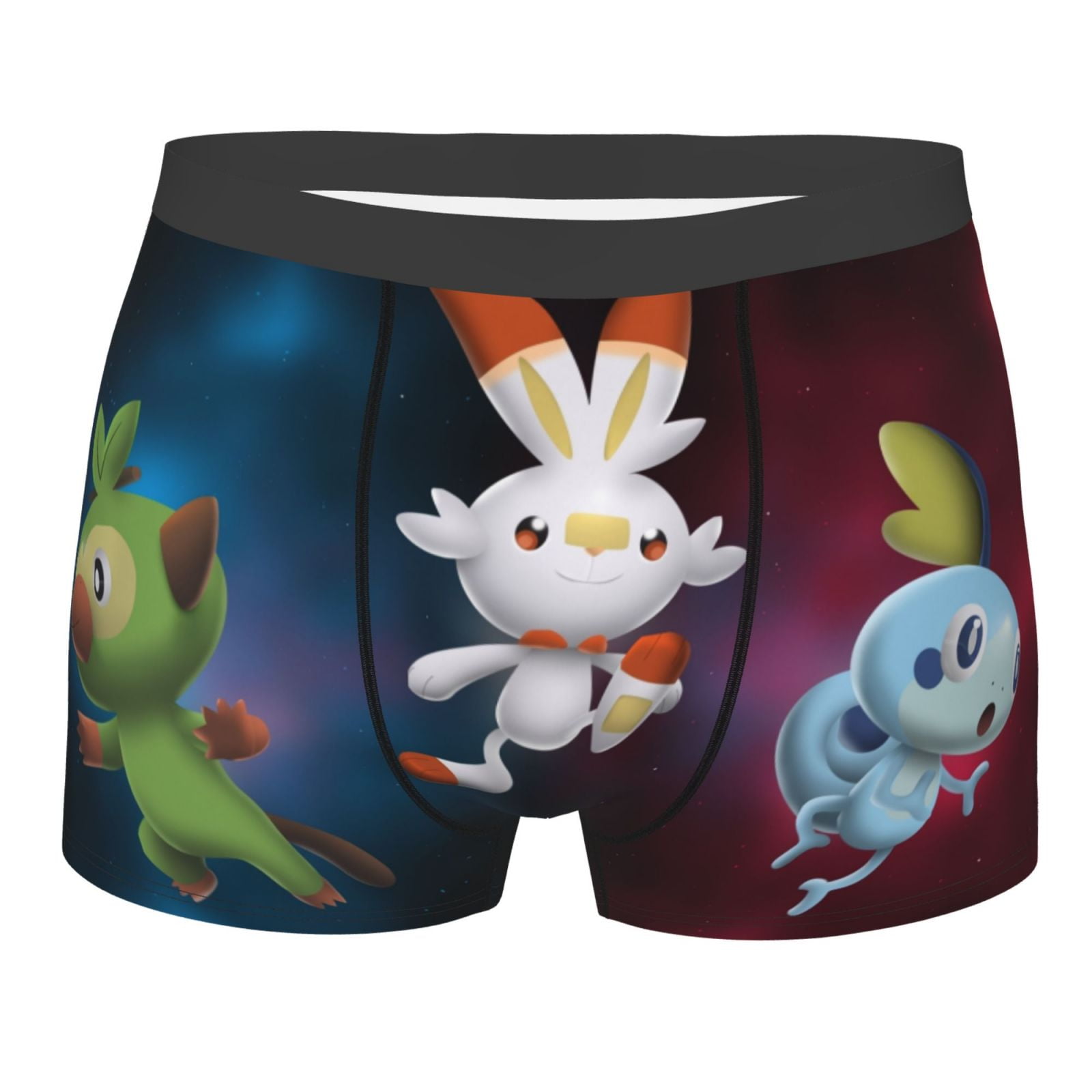 Pokemon -J Men'S Comfort Breathable Boxer Briefs, Mens Underwear Soft ...