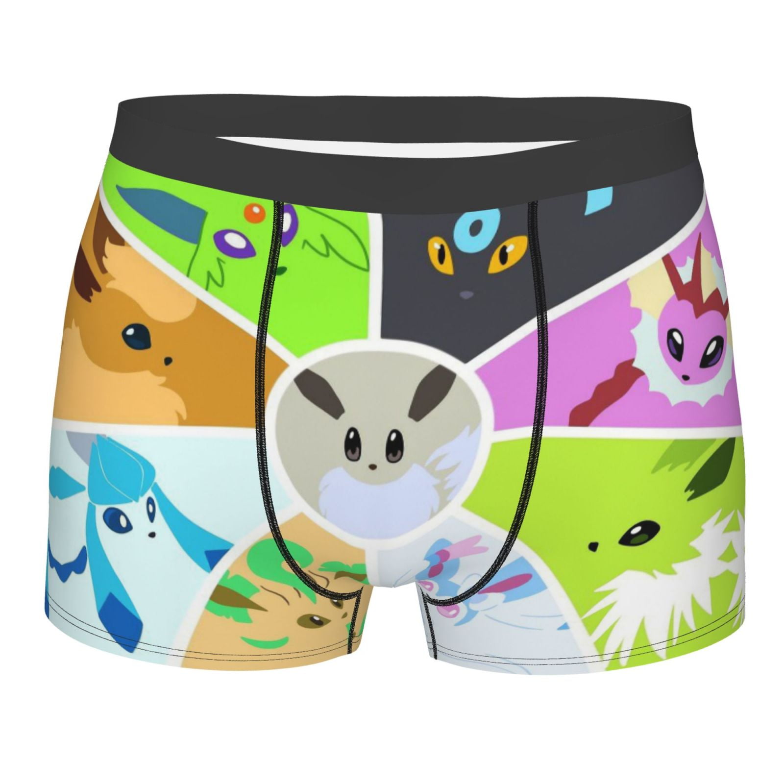 Pokemon J Men'S Comfort Breathable Boxer Briefs, Mens Underwear Soft ...