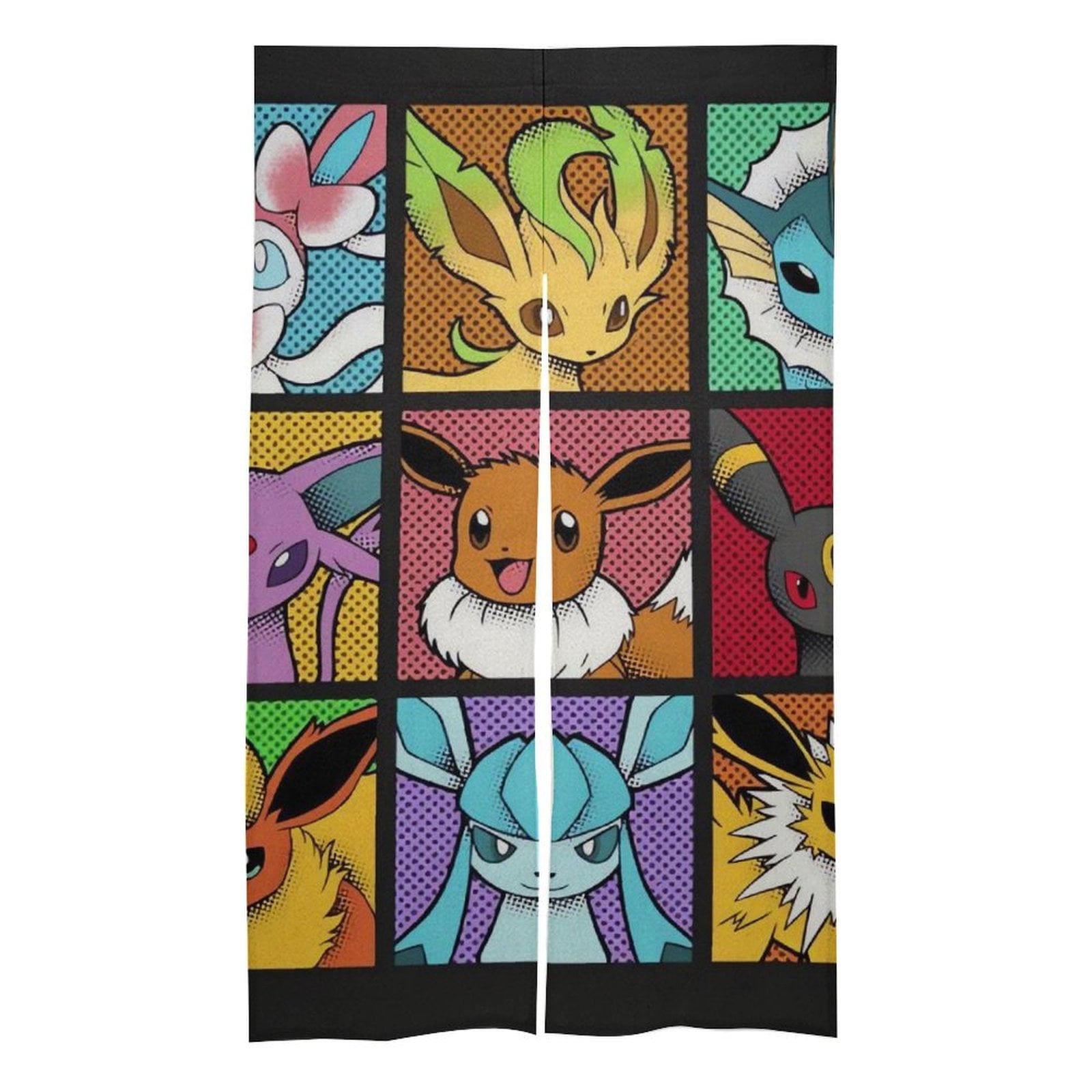 Pokemon Japanese Cool Funny Anime Cartoon Drape Split Doorway Curtain ...