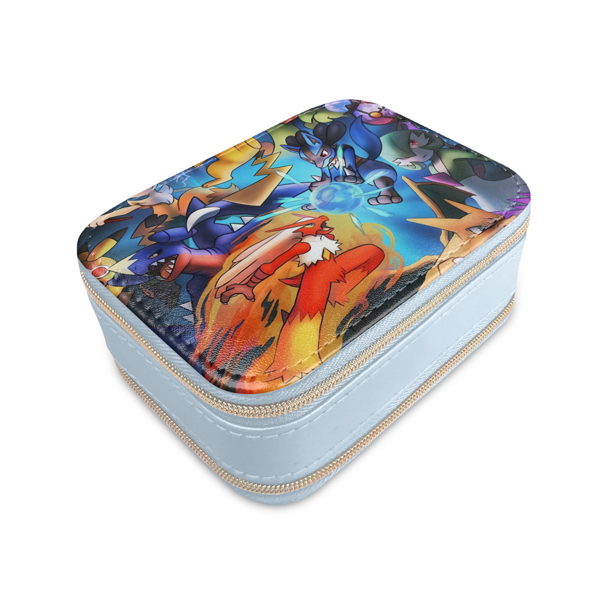 Pokemon Jewelry Box, Travel Jewelry Box, 2 Tier Jewelry Rack Storage ...