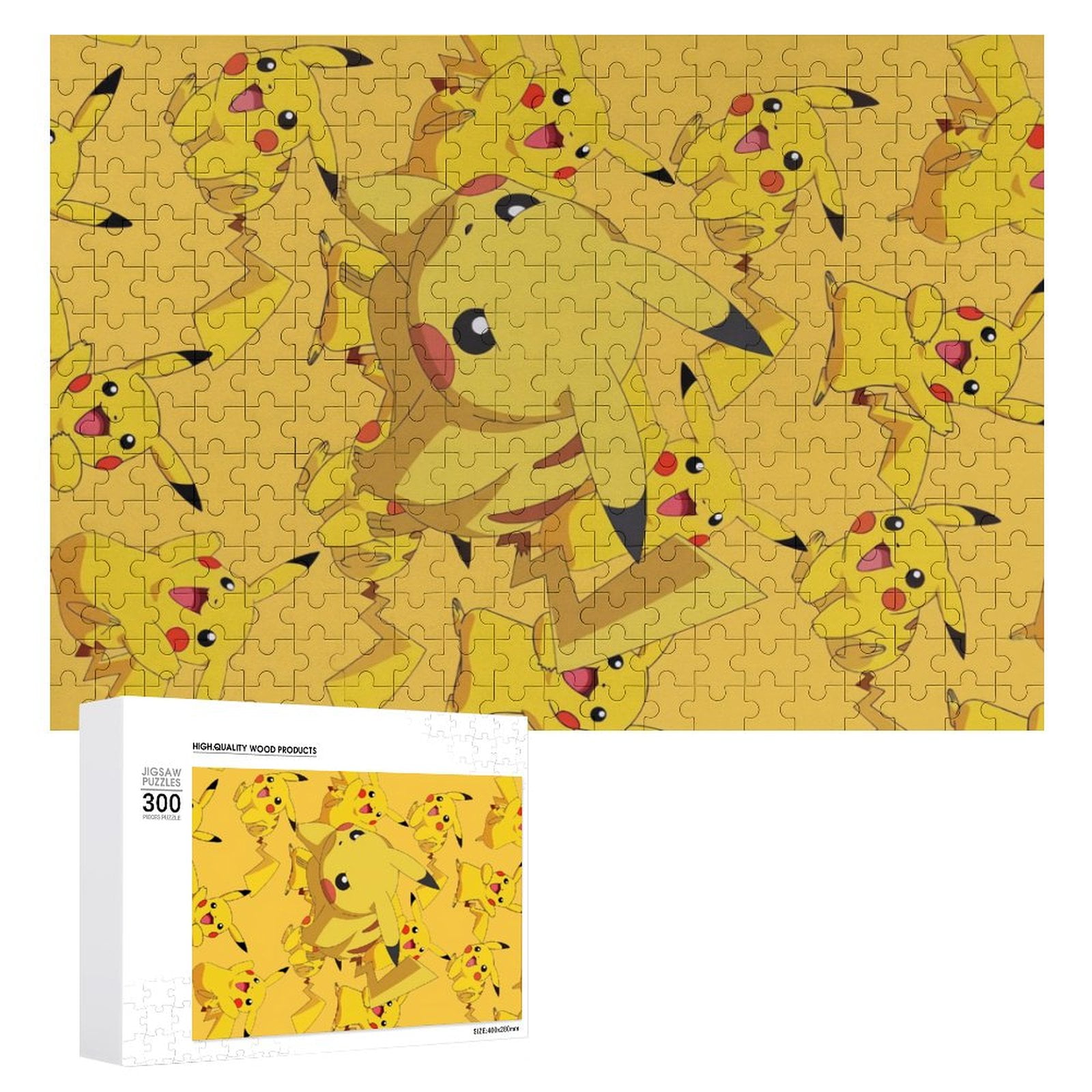 Pok-emon Jigsaw Puzzles Home Decors Family Challenge Toy developmental ...