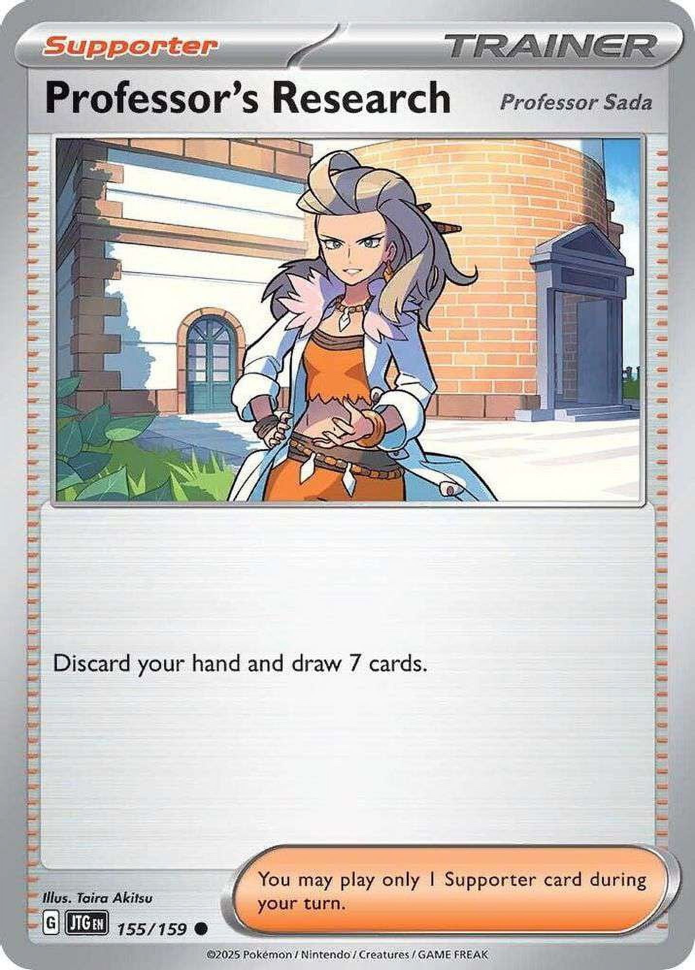 Pokemon Journey Together Common Professor's Research #155 - Walmart.com