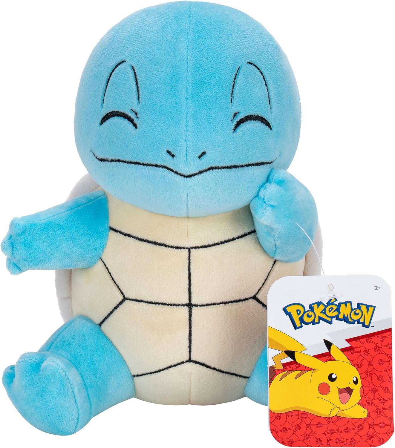 Pokemon Kanto Region First Partner Squirtle Plush - Walmart Business ...