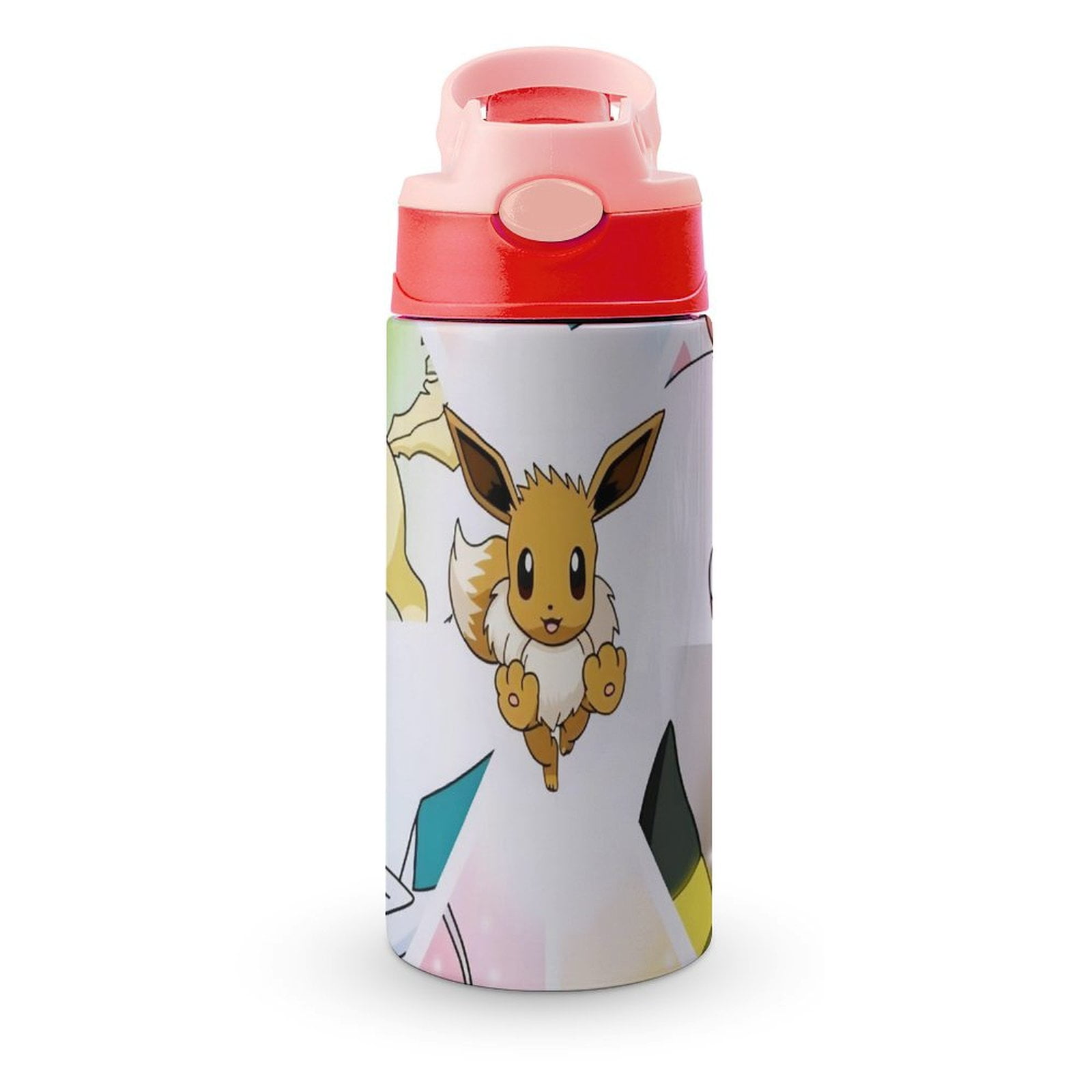 Pokemon Kids Insulated Water Bottle with Covered Pop-Up Straw Kids Cups ...