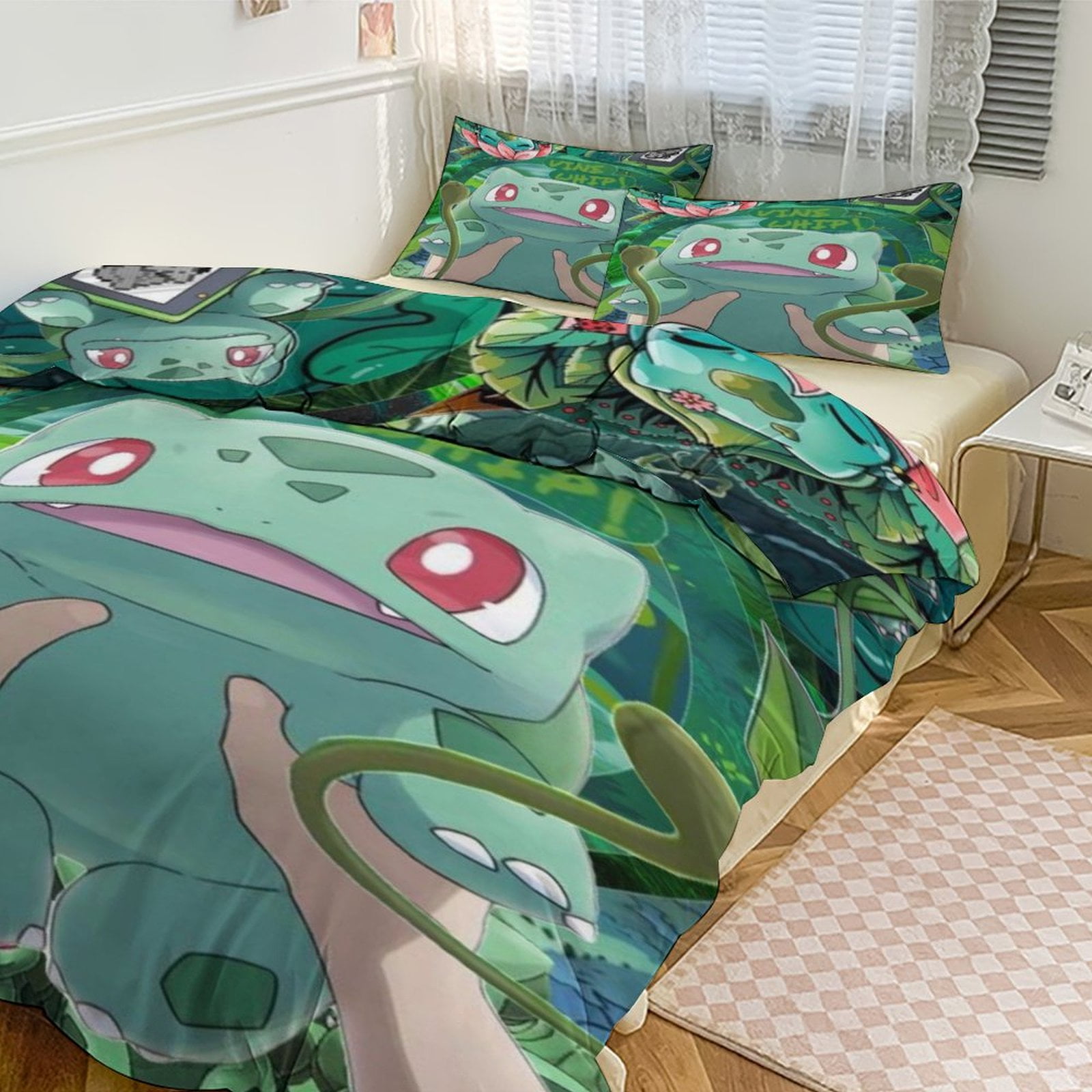 Pokemon Kids Twin Bed in a Bag, Comforter and Sheets,Cartoon DreamWorks ...